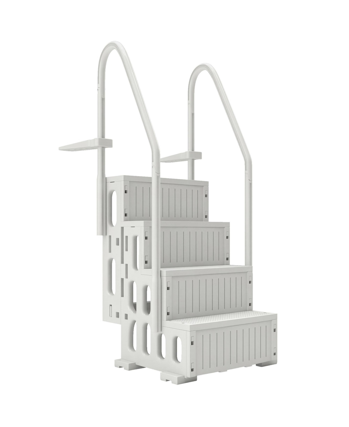 Click here for Outsunny Swimming Pool Ladder Adjustable 4-Step... prices