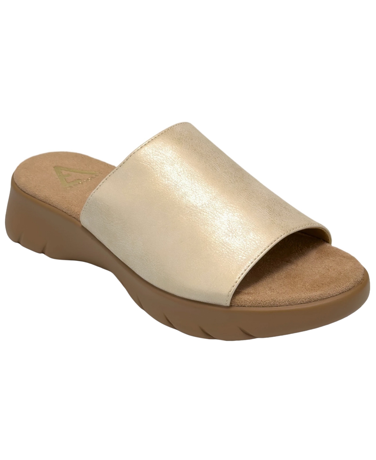 Click here for Aerosoles Womens Nora Wedge Slide Sandals - Soft G... prices