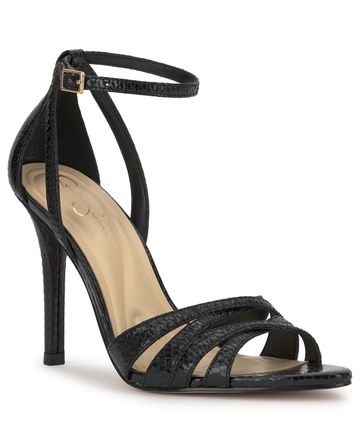 Click here for Jessica Simpson Womens Calisa Strappy Stiletto Dre... prices