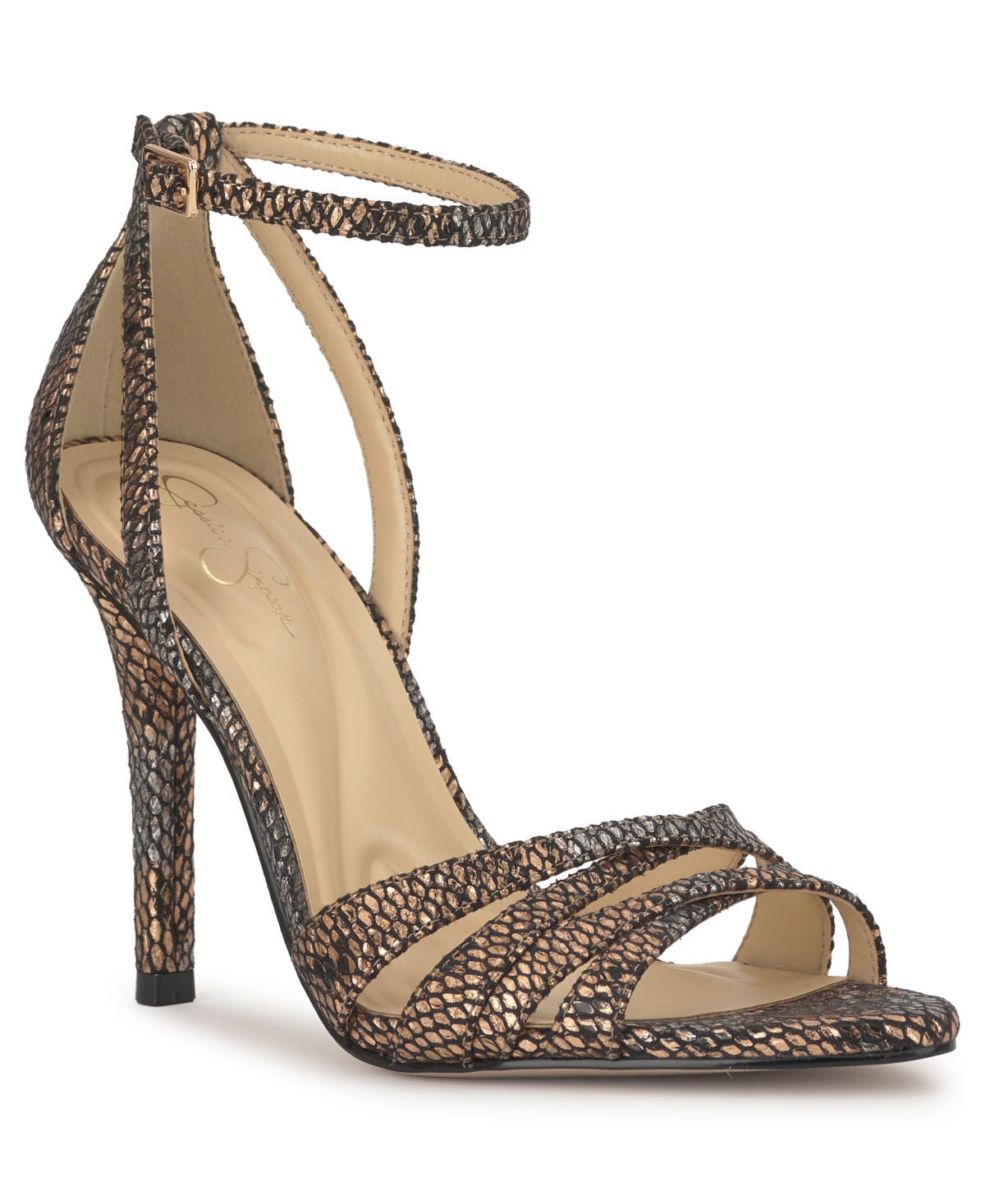 Click here for Jessica Simpson Womens Calisa Strappy Stiletto Dre... prices