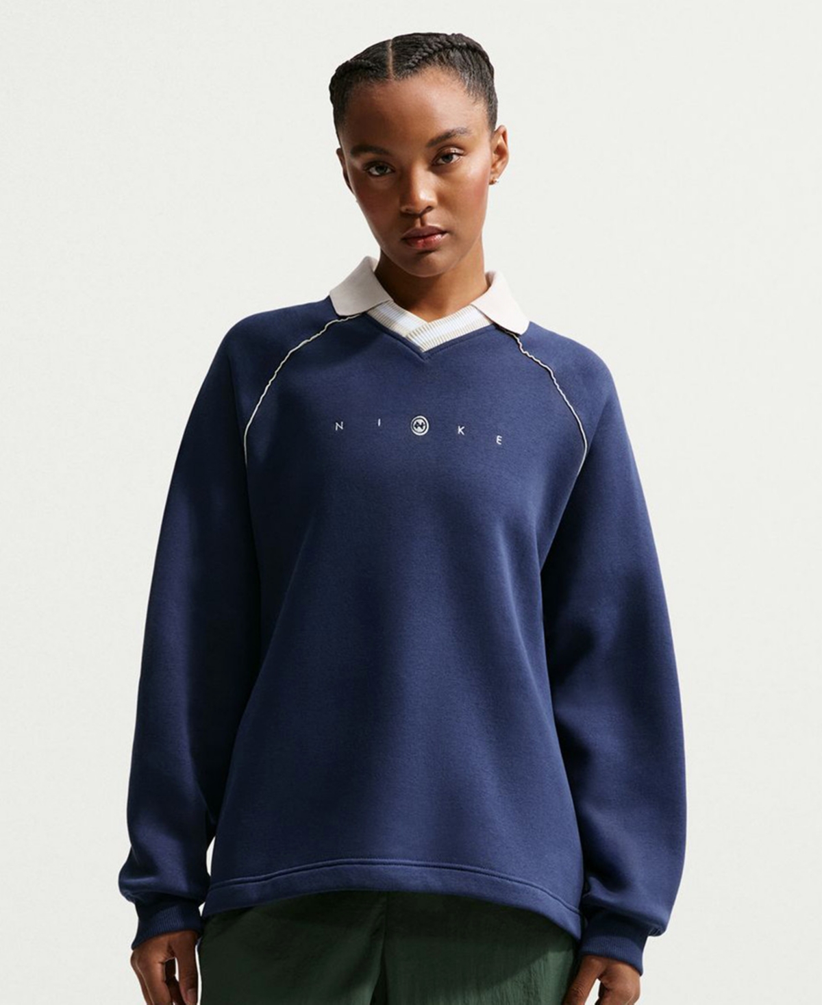 Click here for Nike Womens Sportswear Phoenix Fleece Graphic Polo... prices
