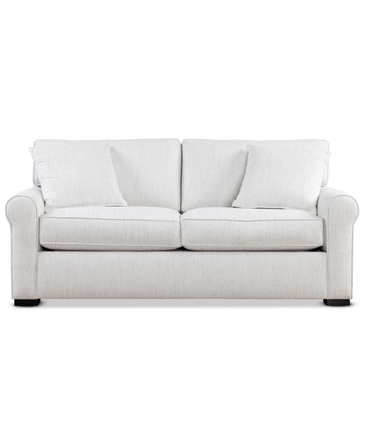 Click here for Radley Rollarm 77 Fabric Apartment Sofa - Natural prices