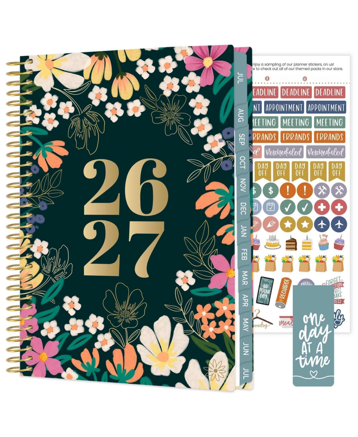Click here for Gnuadz Blooming Wildly 2026-27 Pocket Planner 13 M... prices