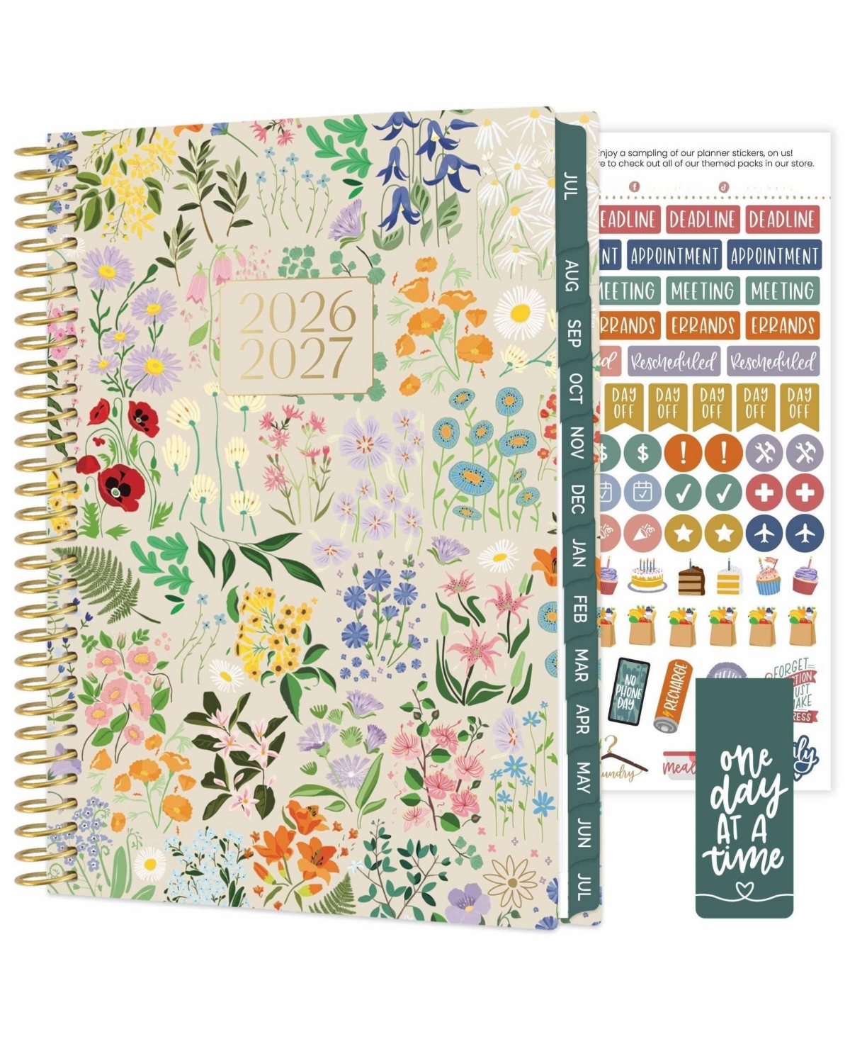 Click here for Gnuadz Blooming Wildly 2026-27 Pocket Planner 13 M... prices