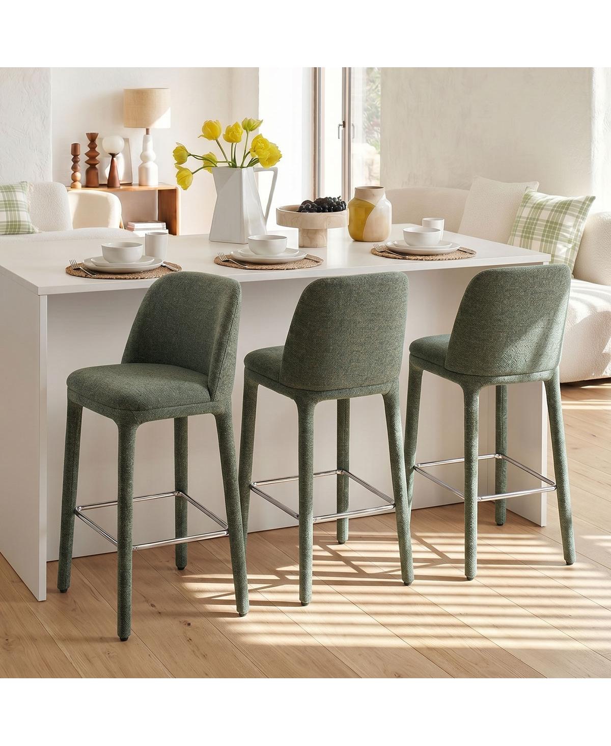 Click here for Maison Boucle Set of 3 Counter Height Stools With... prices