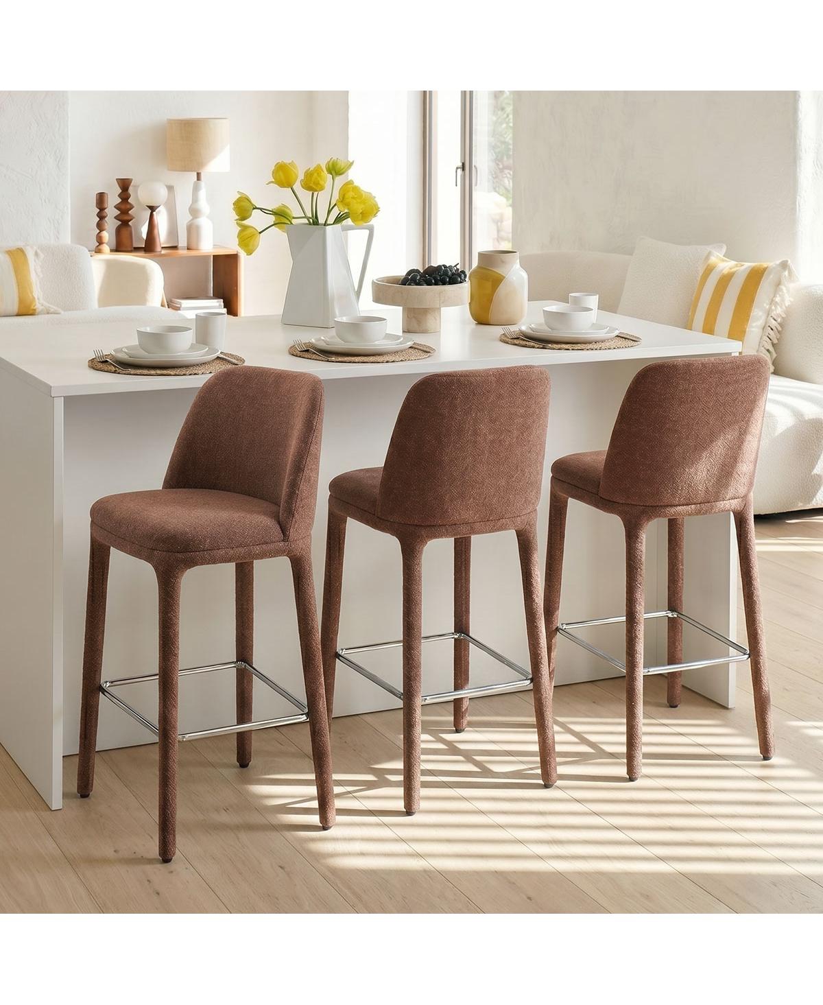 Click here for Maison Boucle Set of 3 Counter Height Stools With... prices