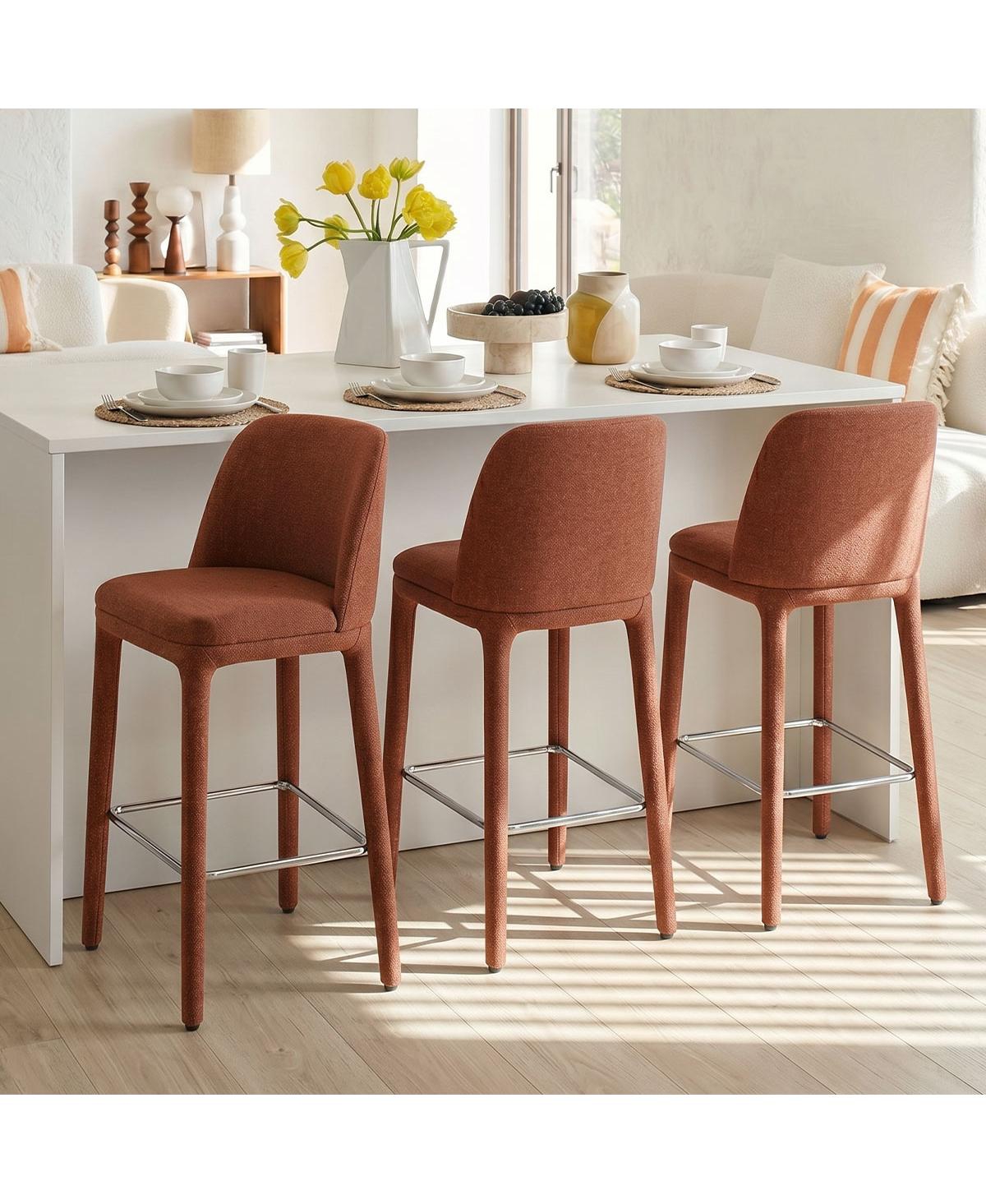 Click here for Maison Boucle Set of 3 Counter Height Stools With... prices