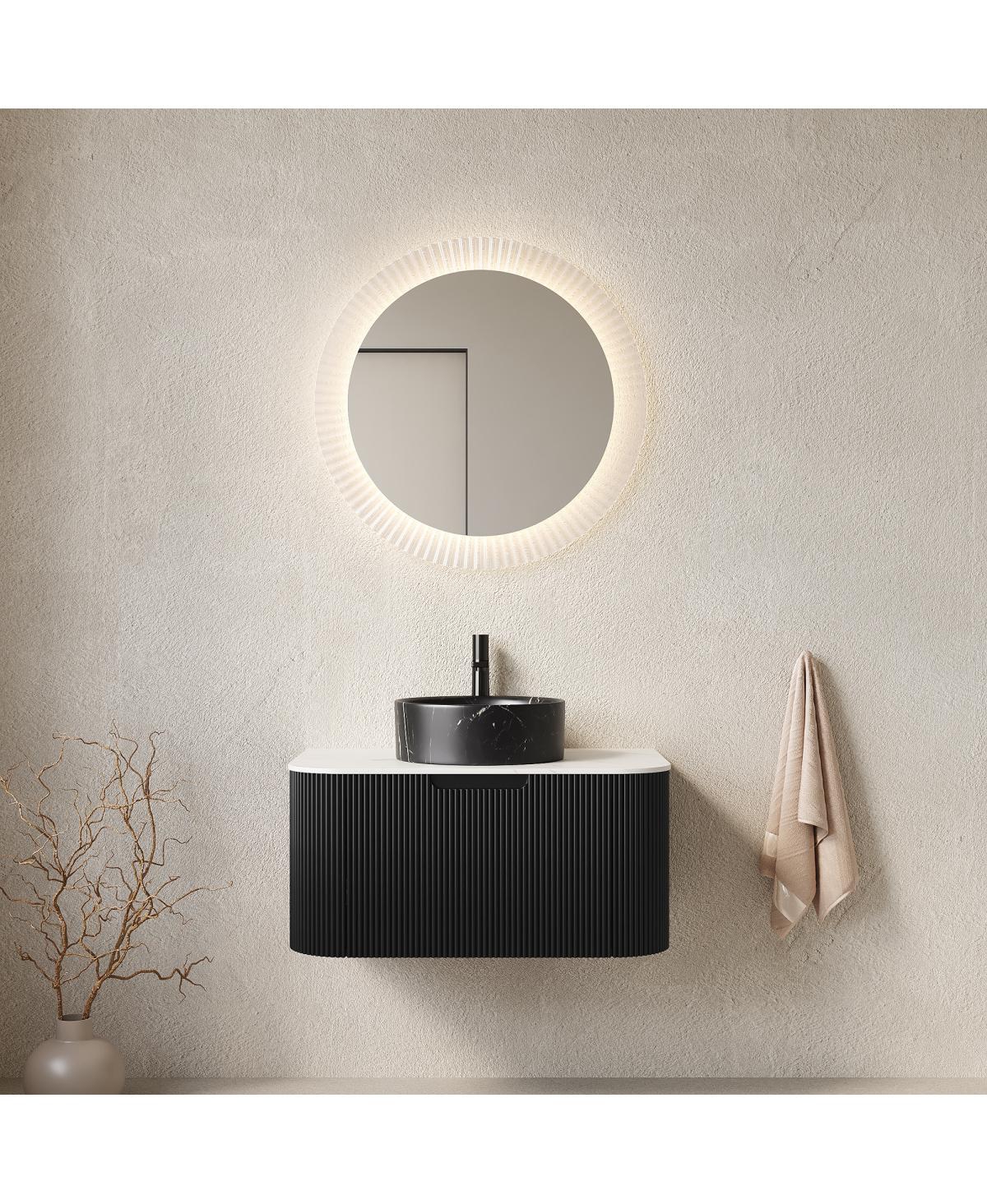 Click here for Sillysis Wall Mounted Bathroom Vanity with Sintere... prices