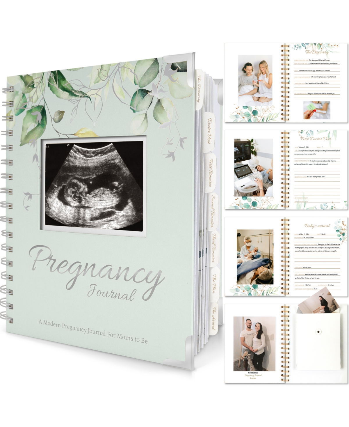 Click here for KeaBabies Pregnancy Journal Memory Book: Inspire... prices