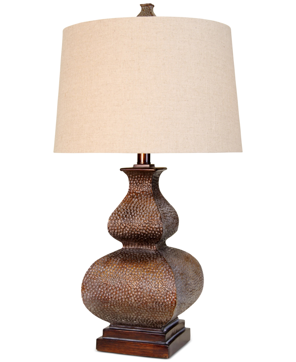 Click here for StyleCraft Chalk Wash Table Lamp - Brown prices