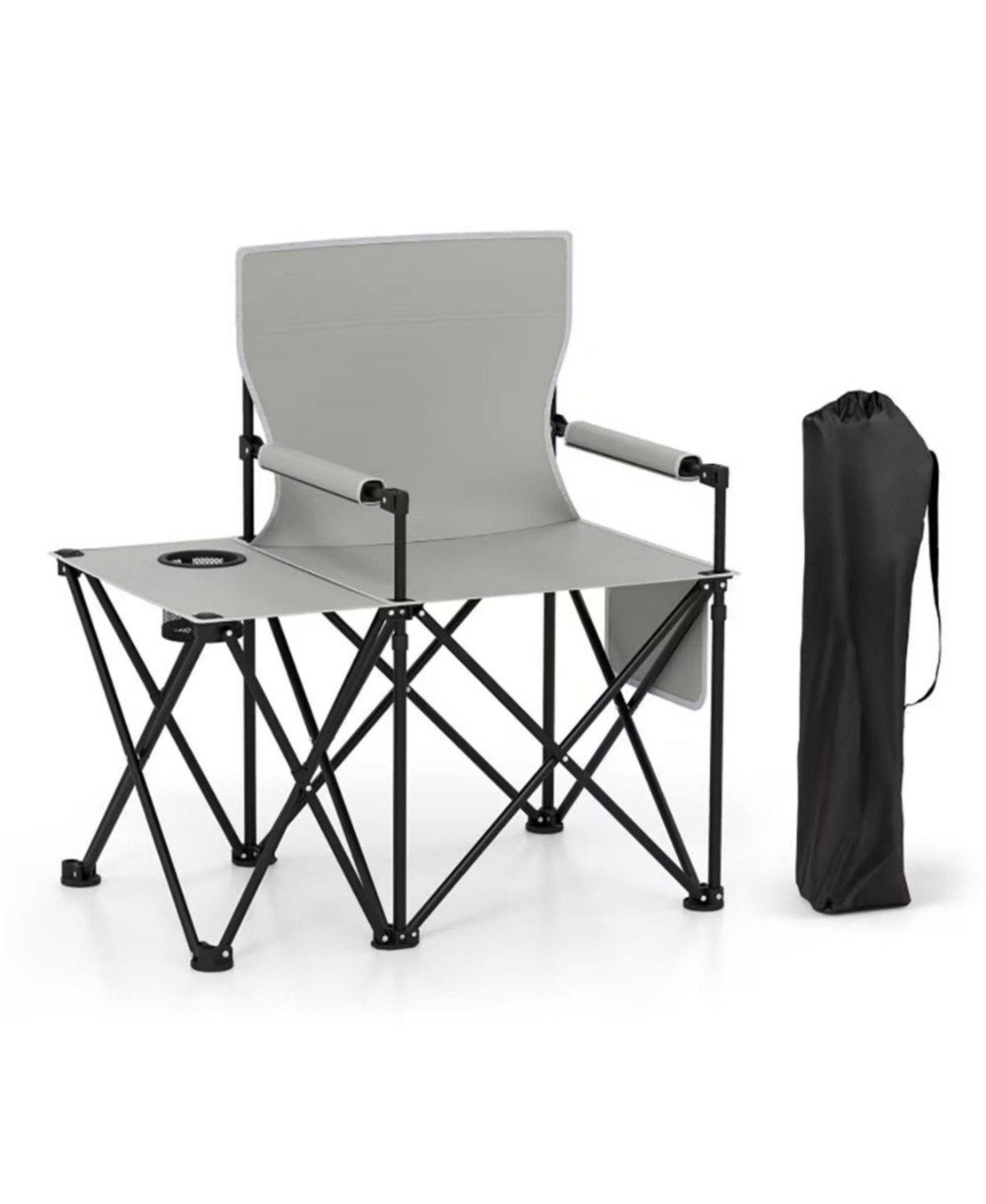 Click here for Yiortwo Oversized Camping Chair with Side Table  C... prices