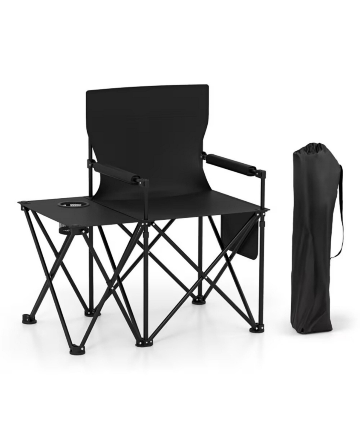 Click here for Yiortwo Oversized Camping Chair with Side Table  C... prices