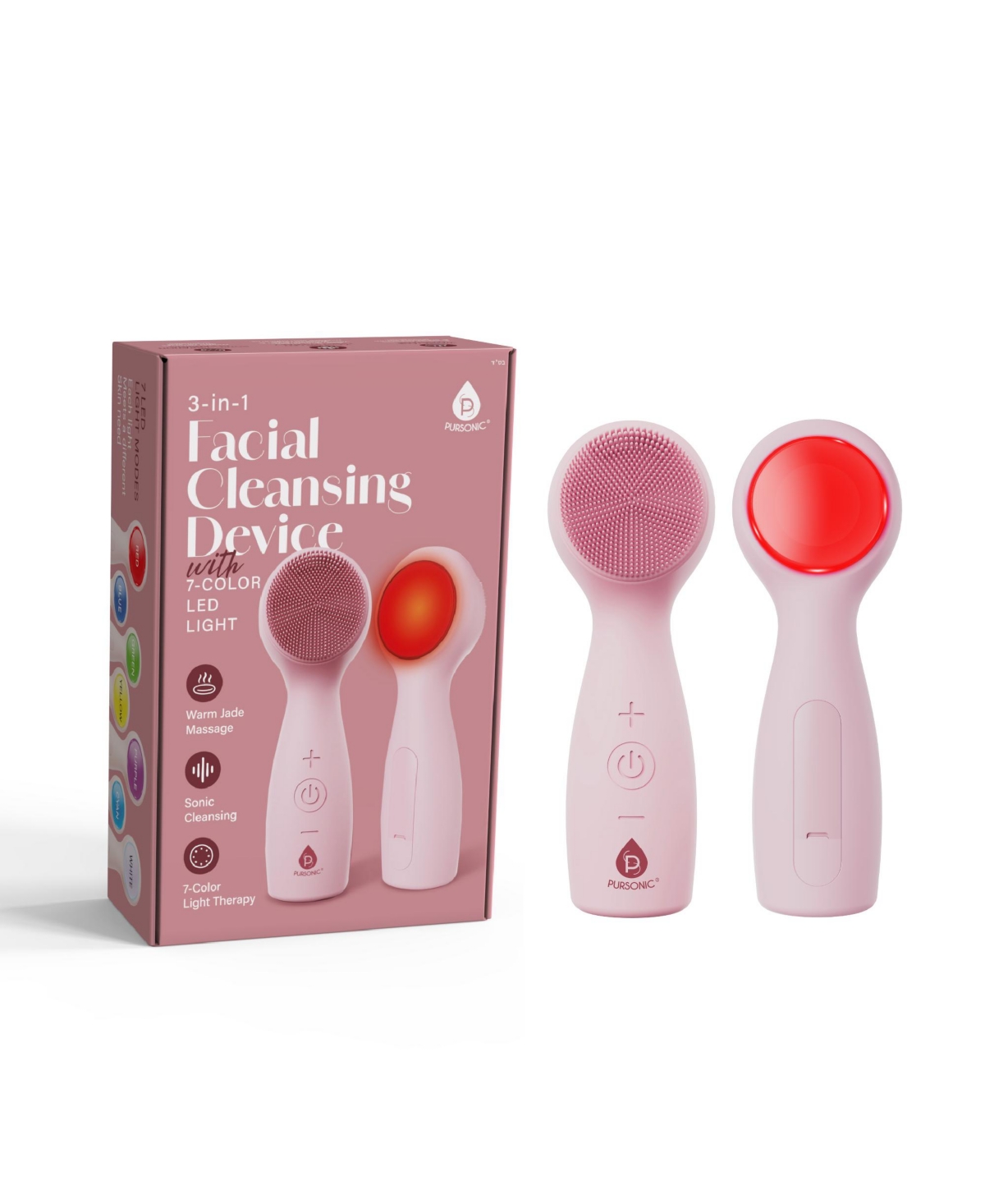 Click here for 3-in-1 Sonic Facial Cleanser with Heated Jade and... prices