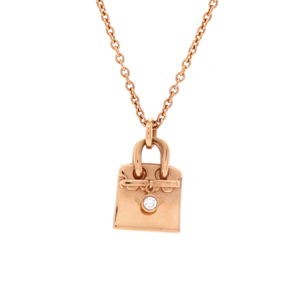 Click here for Pre-Owned HERMES Birkin Amulette Pendant Necklace... prices