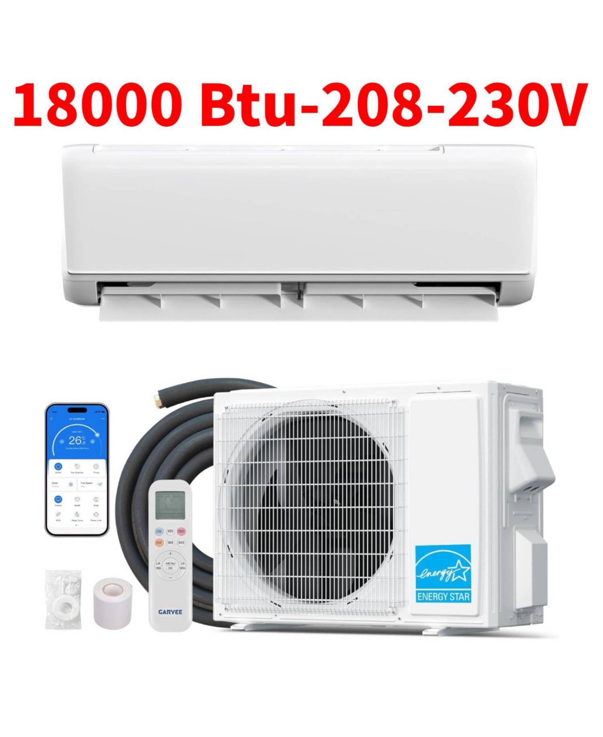 Click here for Xo 18000 Btu 21 SEER2 Mini Split Air Conditioner a... prices