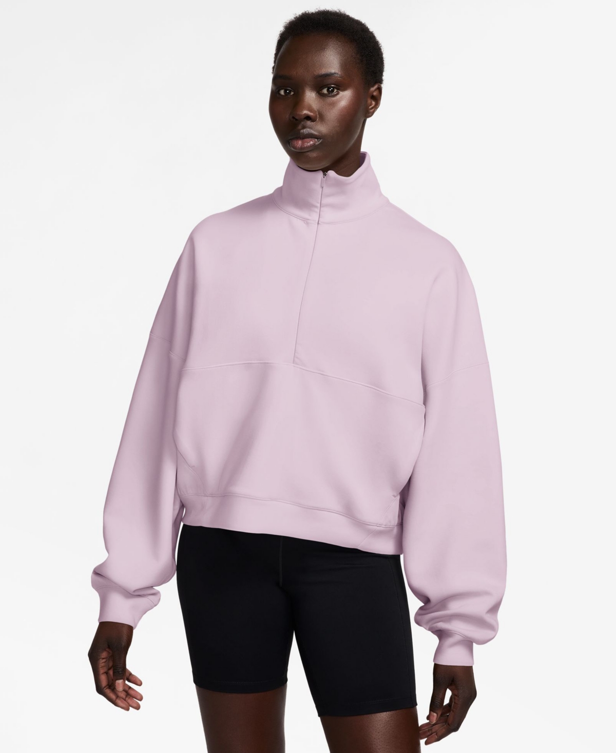 Click here for Nike Womens Impossibly Soft Dri-fit Oversized Half... prices