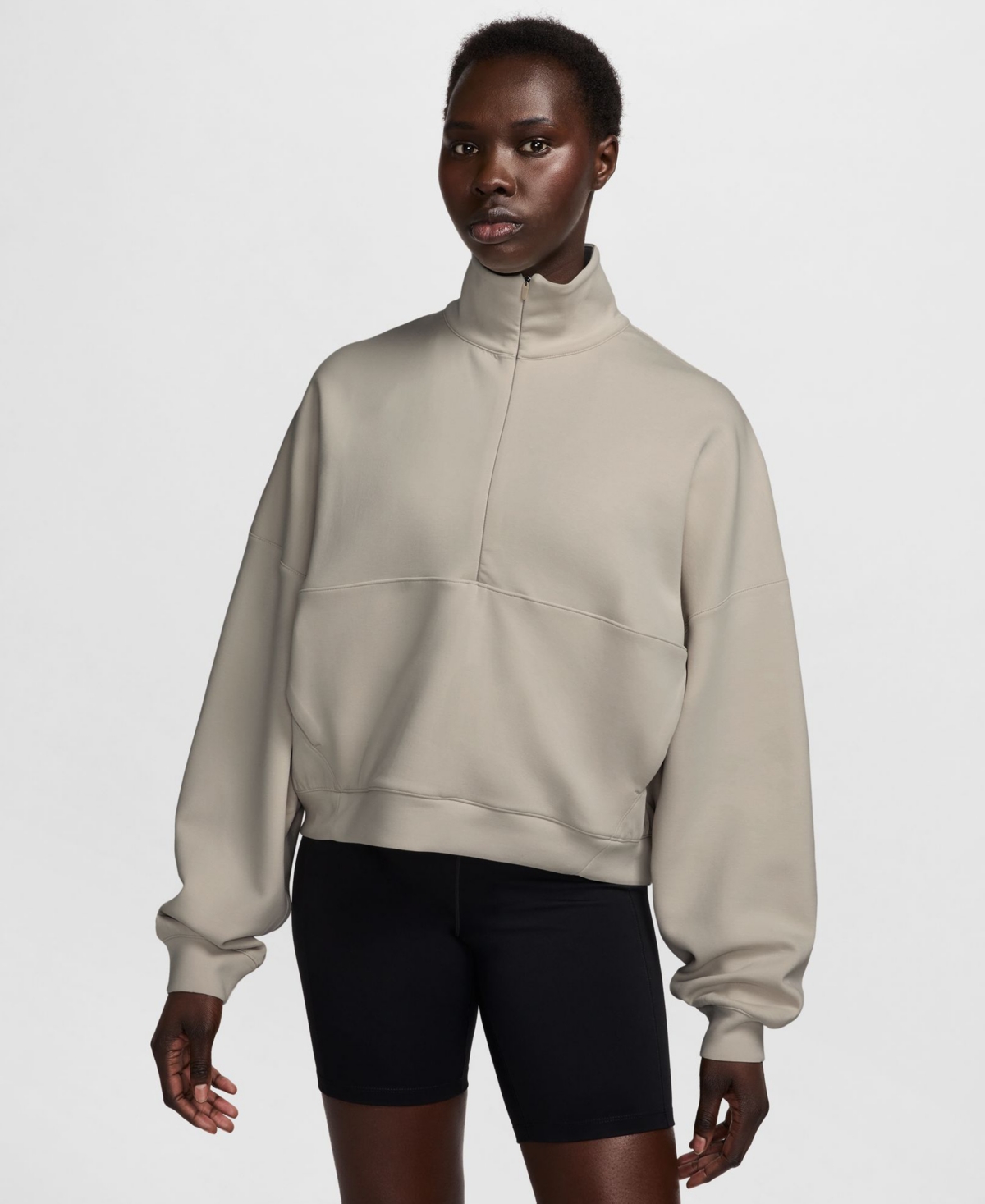 Click here for Nike Womens Impossibly Soft Dri-fit Oversized Half... prices