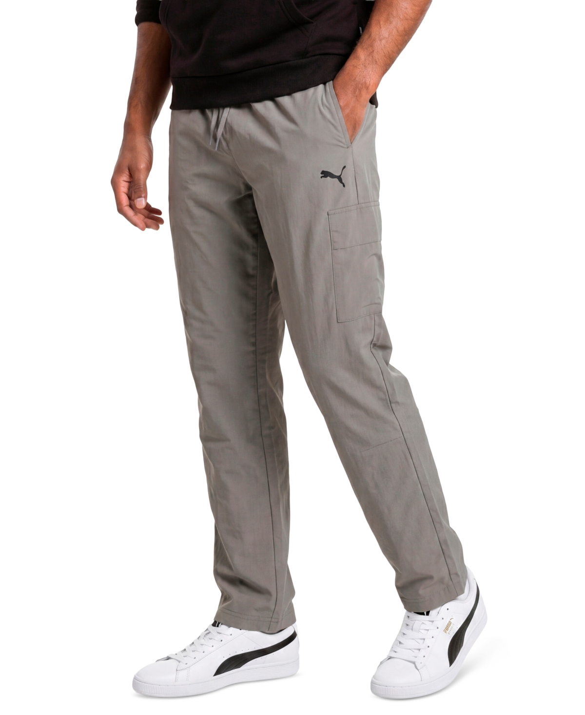 Click here for Puma Mens Woven Cargo Pants - Cast Iron prices
