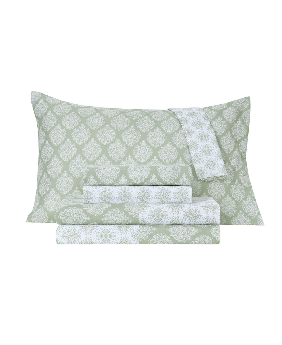 Click here for Turnstyle Levin Reversible 6-Pc. Sheet Set  King -... prices