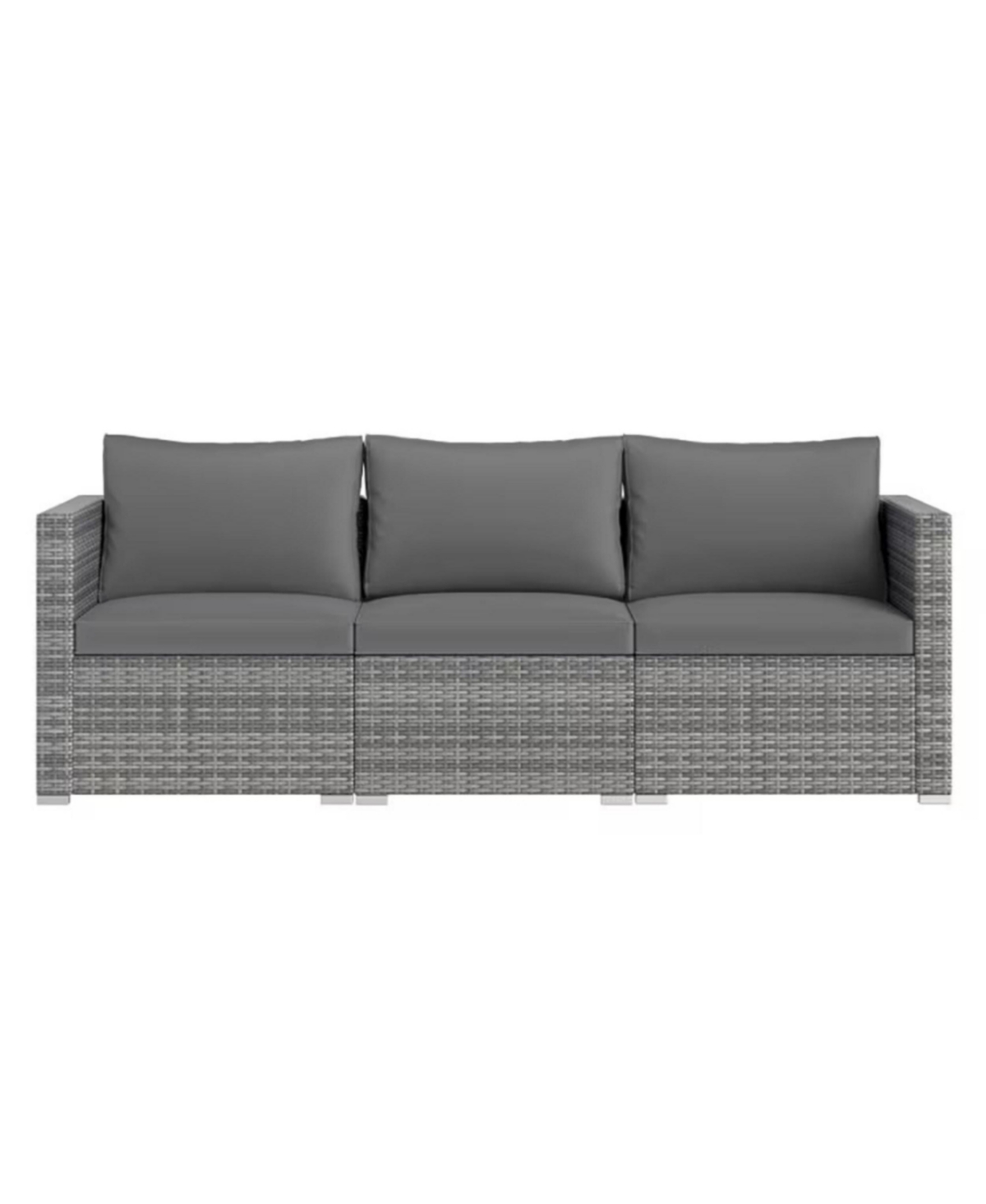 Click here for Yiortwo 3-Piece Patio Sectional Sofa Set  Pe Ratta... prices
