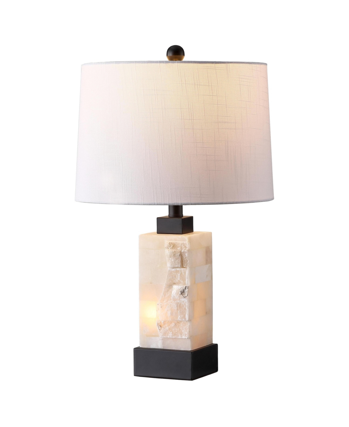 Click here for Eloise 23 Coastal Glam Rectangular Alabaster/Metal... prices