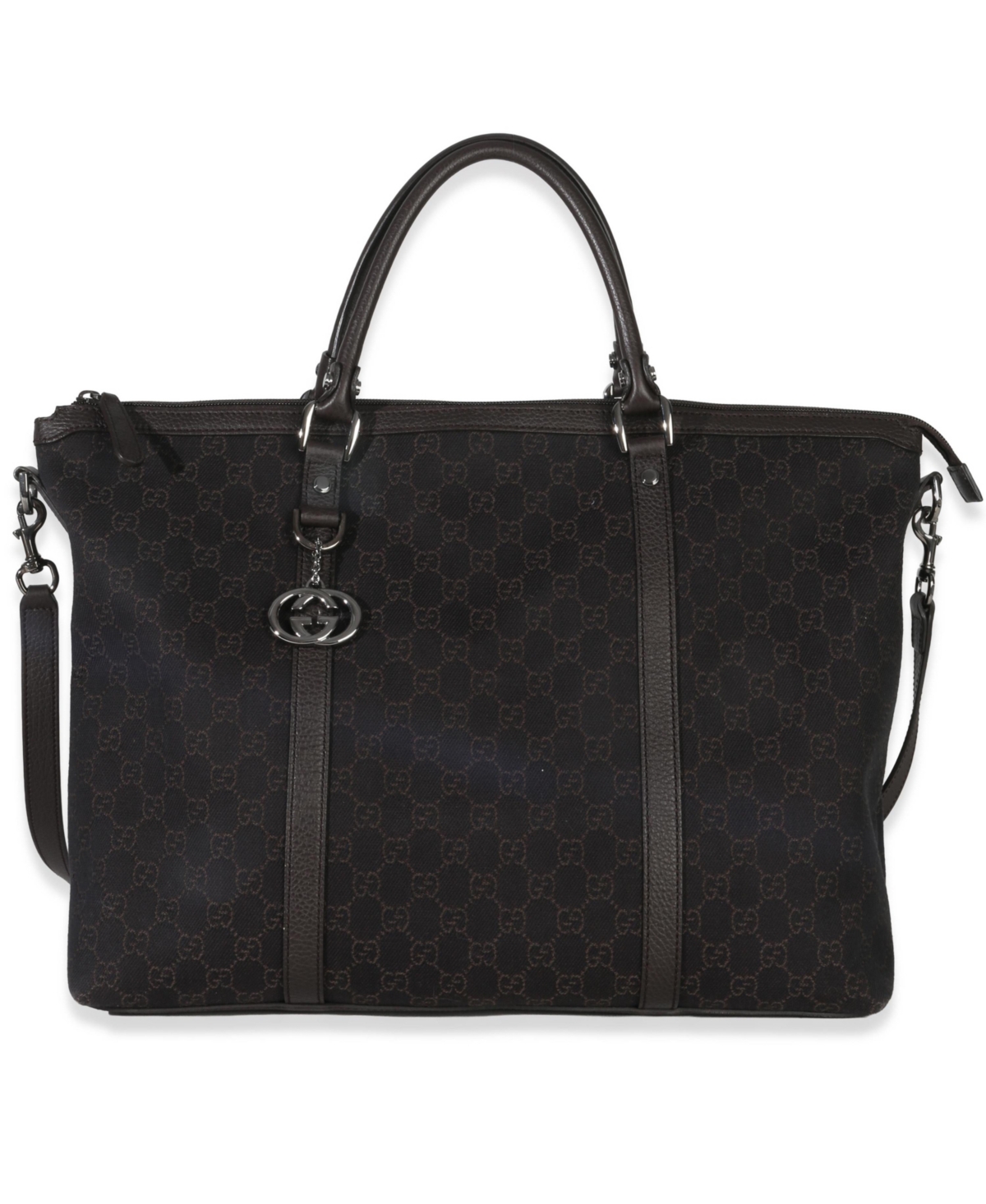 Click here for Pre-Owned Gucci Brown Gg Supreme Canvas Medium Gg... prices