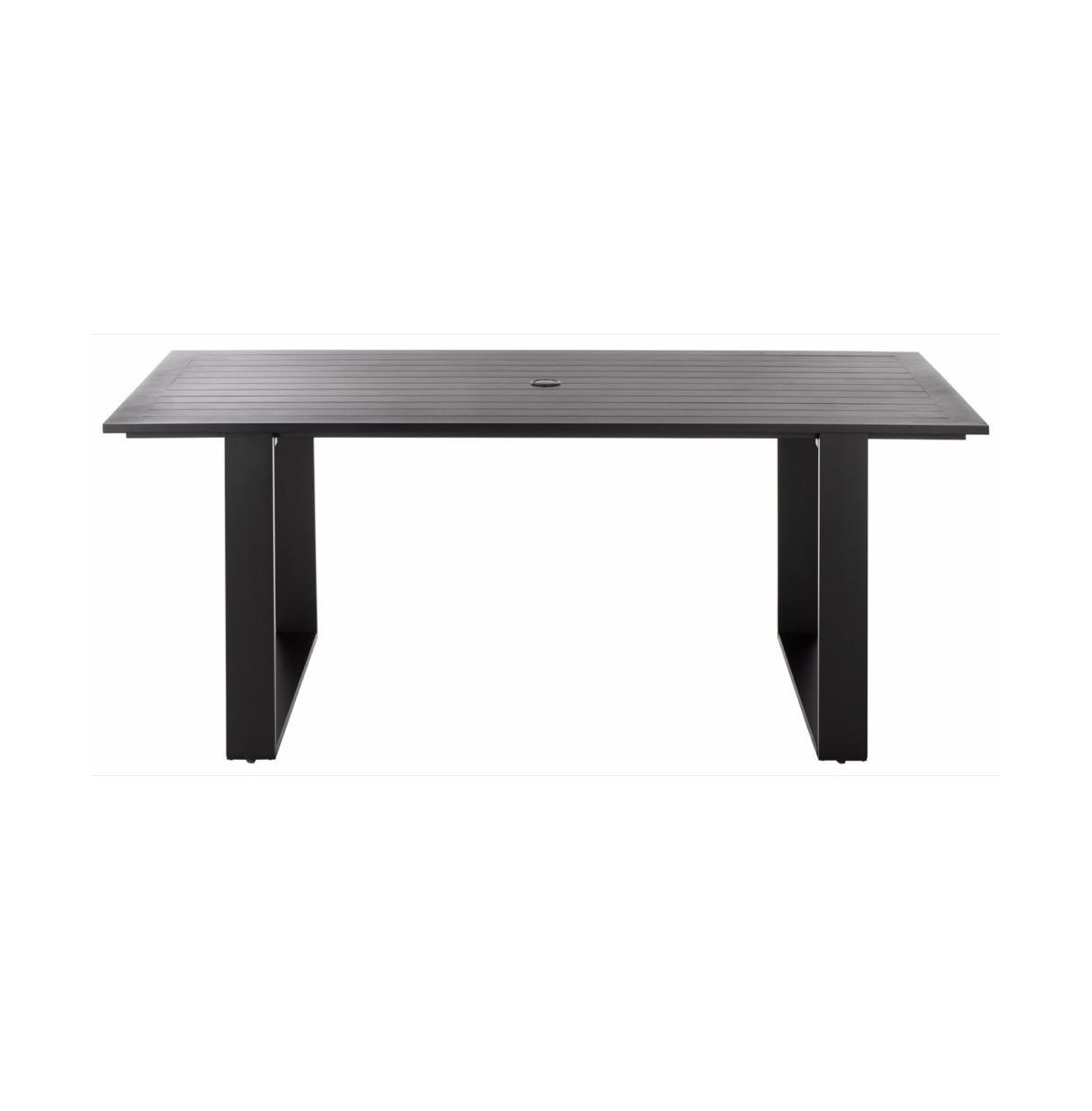 Click here for Fash Aluminum Outdoor Dining Table - Black prices