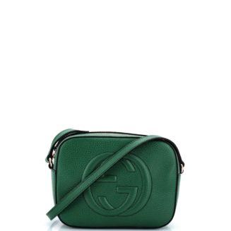Pre-Owned Gucci Small Soho Disco Crossbody Bag Leather - Macy's