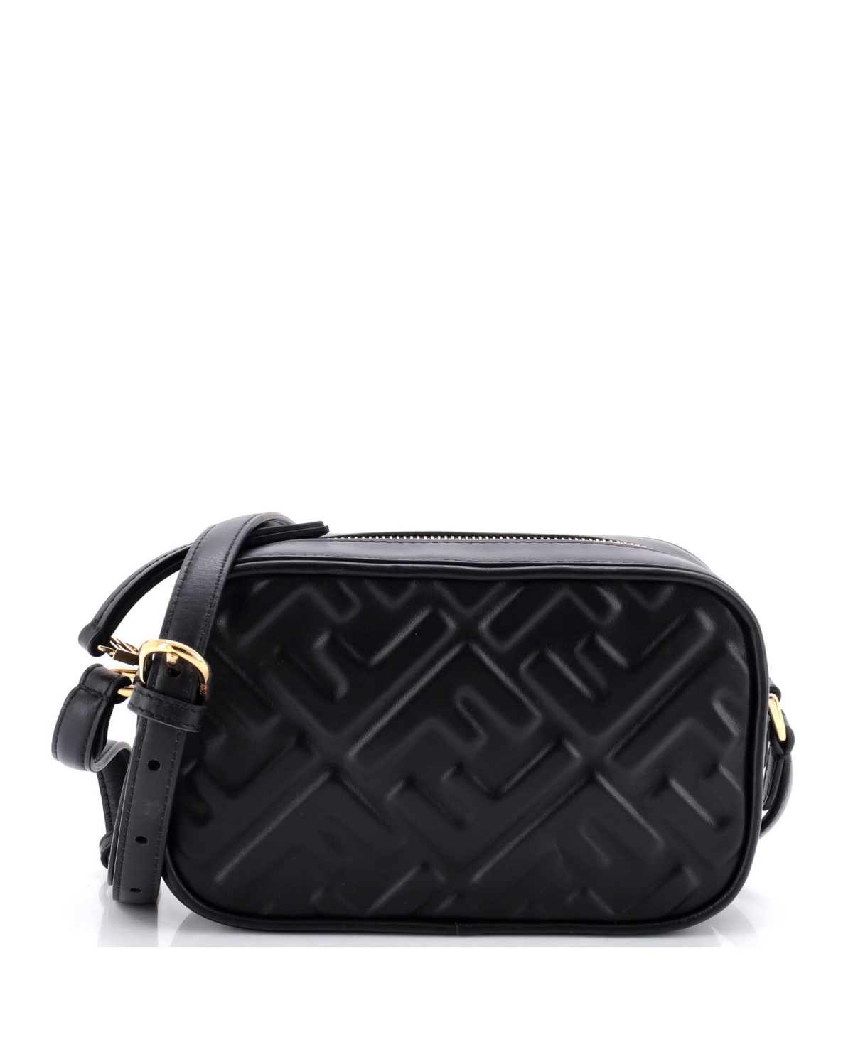 Click here for Pre-Owned Fendi Mini Camera Case Bag Zucca Embosse... prices