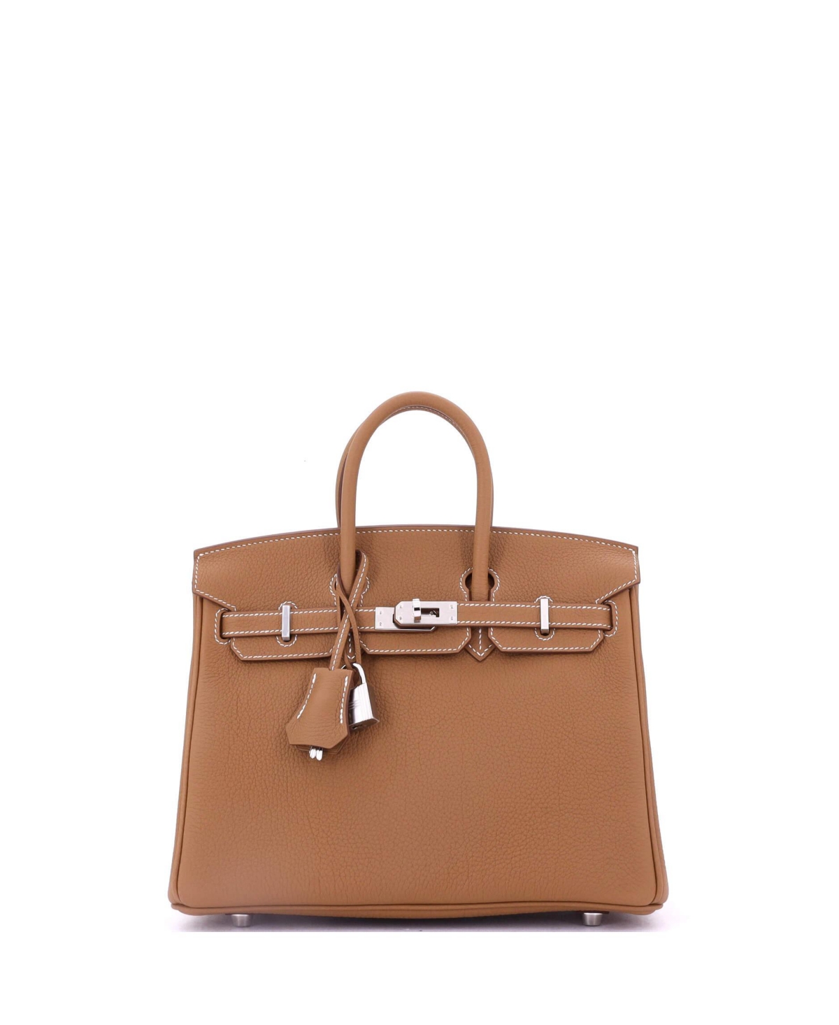 Click here for Pre-Owned HERMES Birkin 25 Handbag Brown Togo with... prices