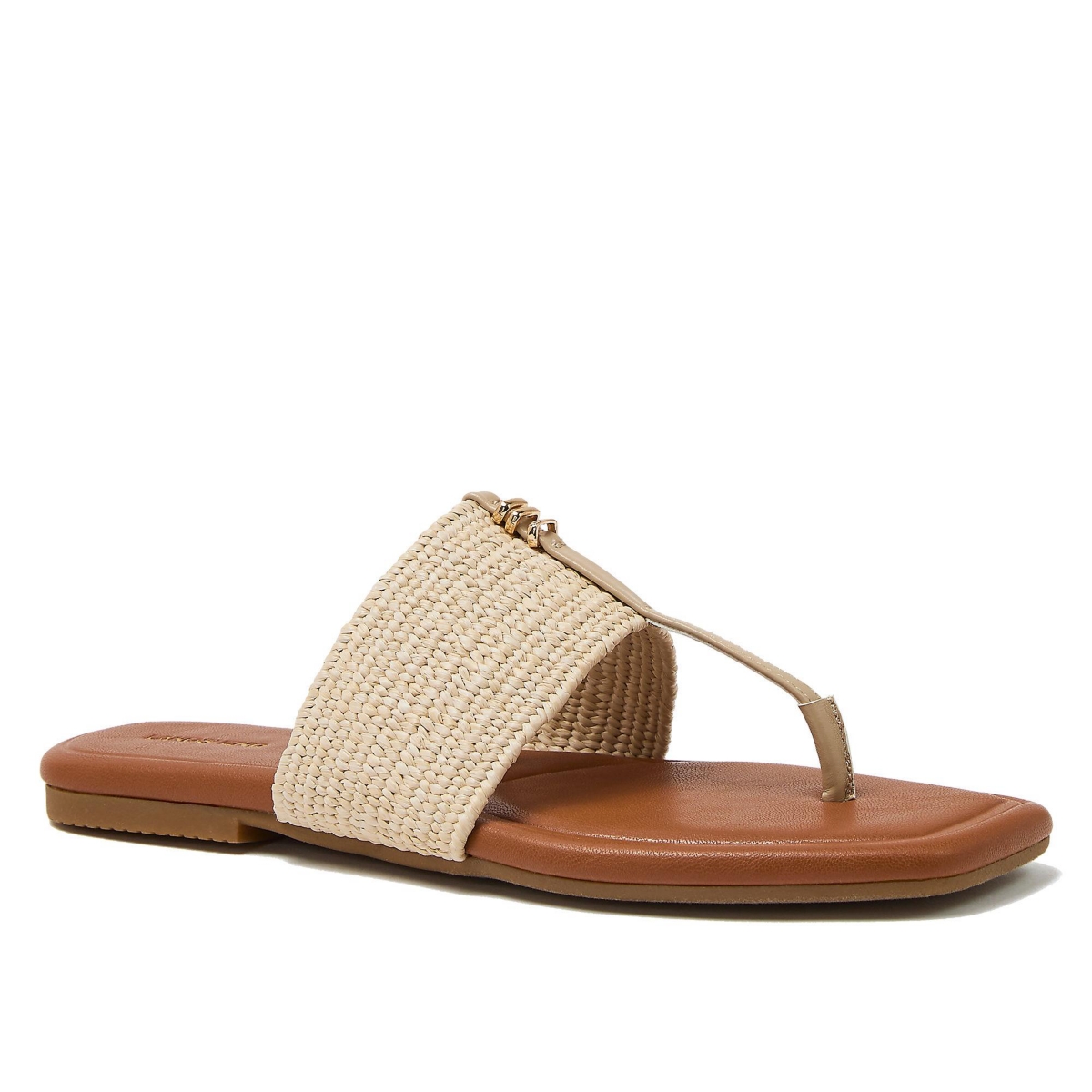 Click here for Lands End Womens Haven Stretch Raffia Sandals - Eg... prices