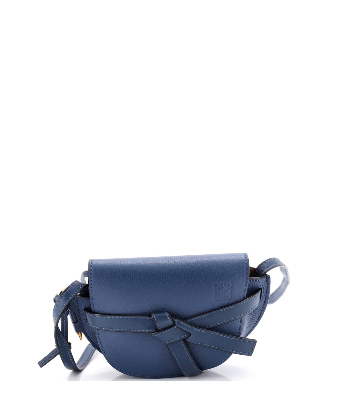 Click here for Pre-Owned Loewe Mini Gate Shoulder Bag Leather - B... prices