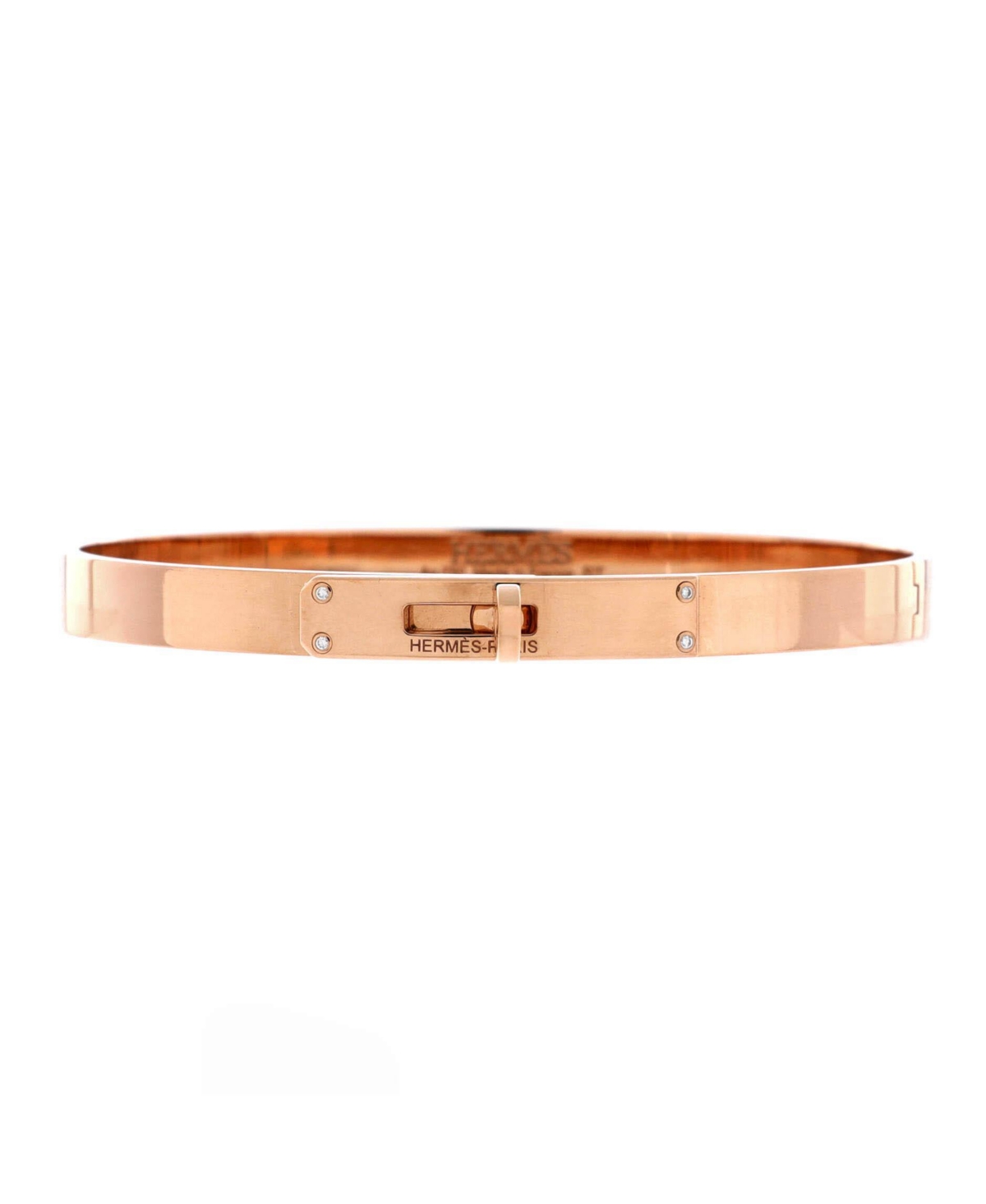 Click here for Pre-Owned HERMES Kelly Bracelet - 18k rose gold prices