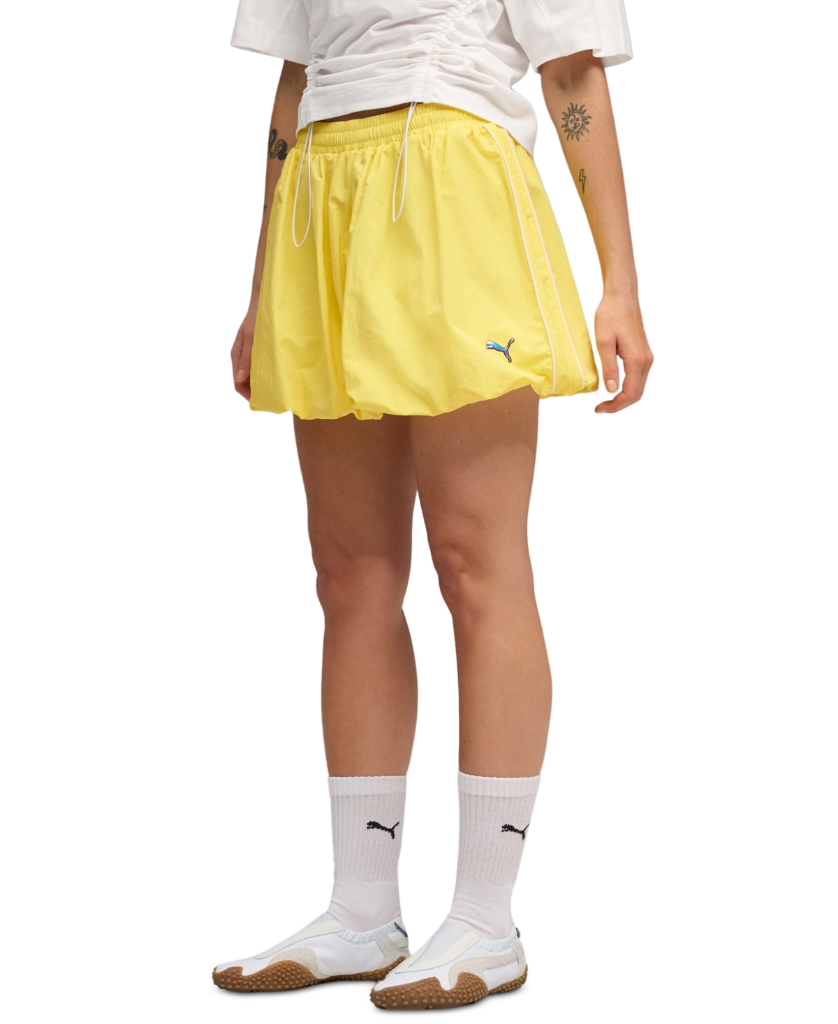 Click here for Puma Womens Balloon Skirt - Lemon Meringue prices