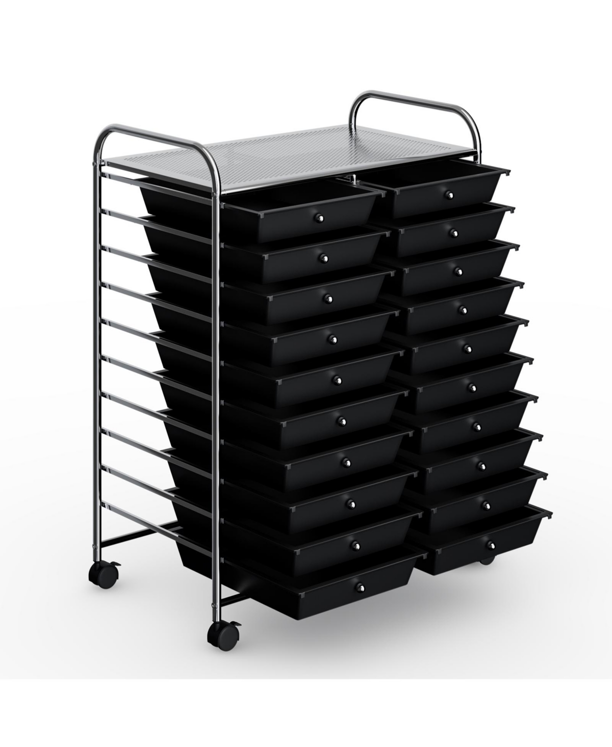 Click here for Gouun 20 Drawers Cart Studio Organizer - Black prices