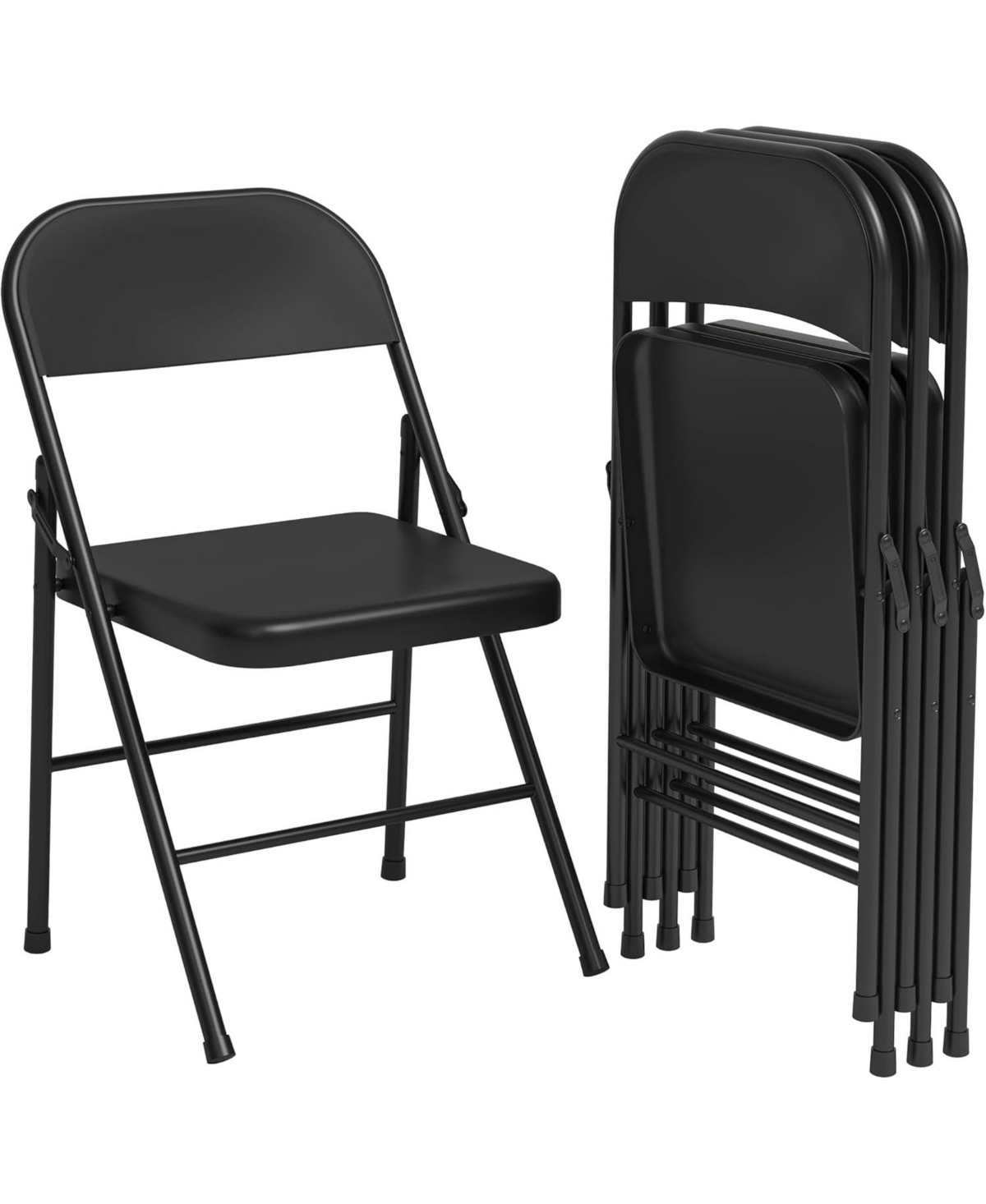 Click here for gaomon 4-Pack Heavy Duty Folding Chairs  Steel Fra... prices