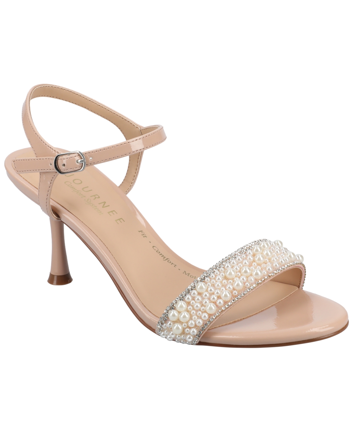 Click here for Journee Collection Womens Abelia Round Toe Strappy... prices