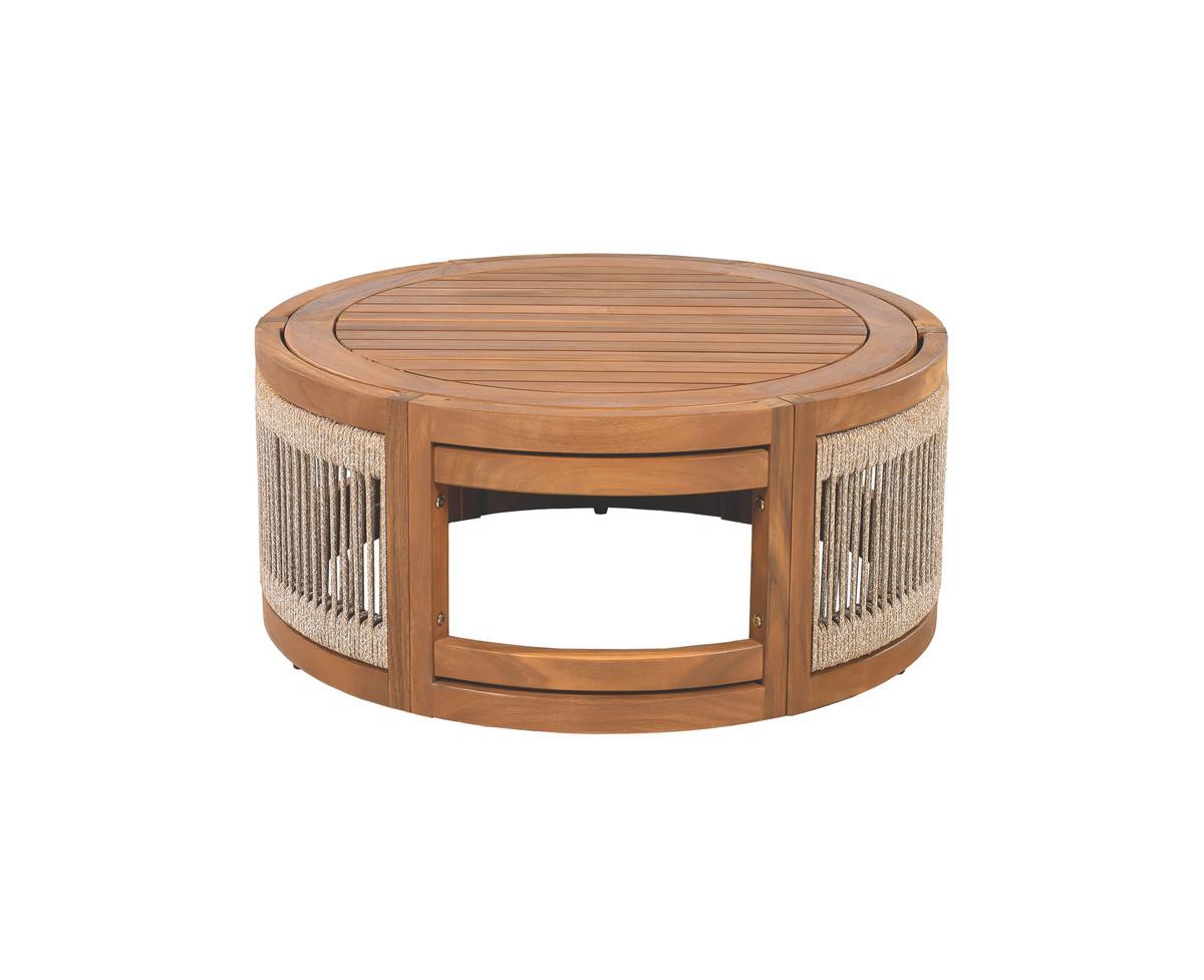 Click here for sumyeg 27.95 Acacia Wood Outdoor Coffee Table with... prices