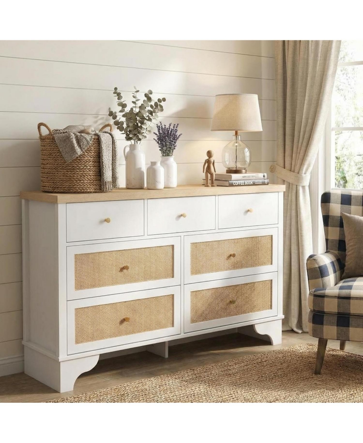 Click here for gaomon 7 Drawer Dresser for Bedroom  47.3 in Wide... prices