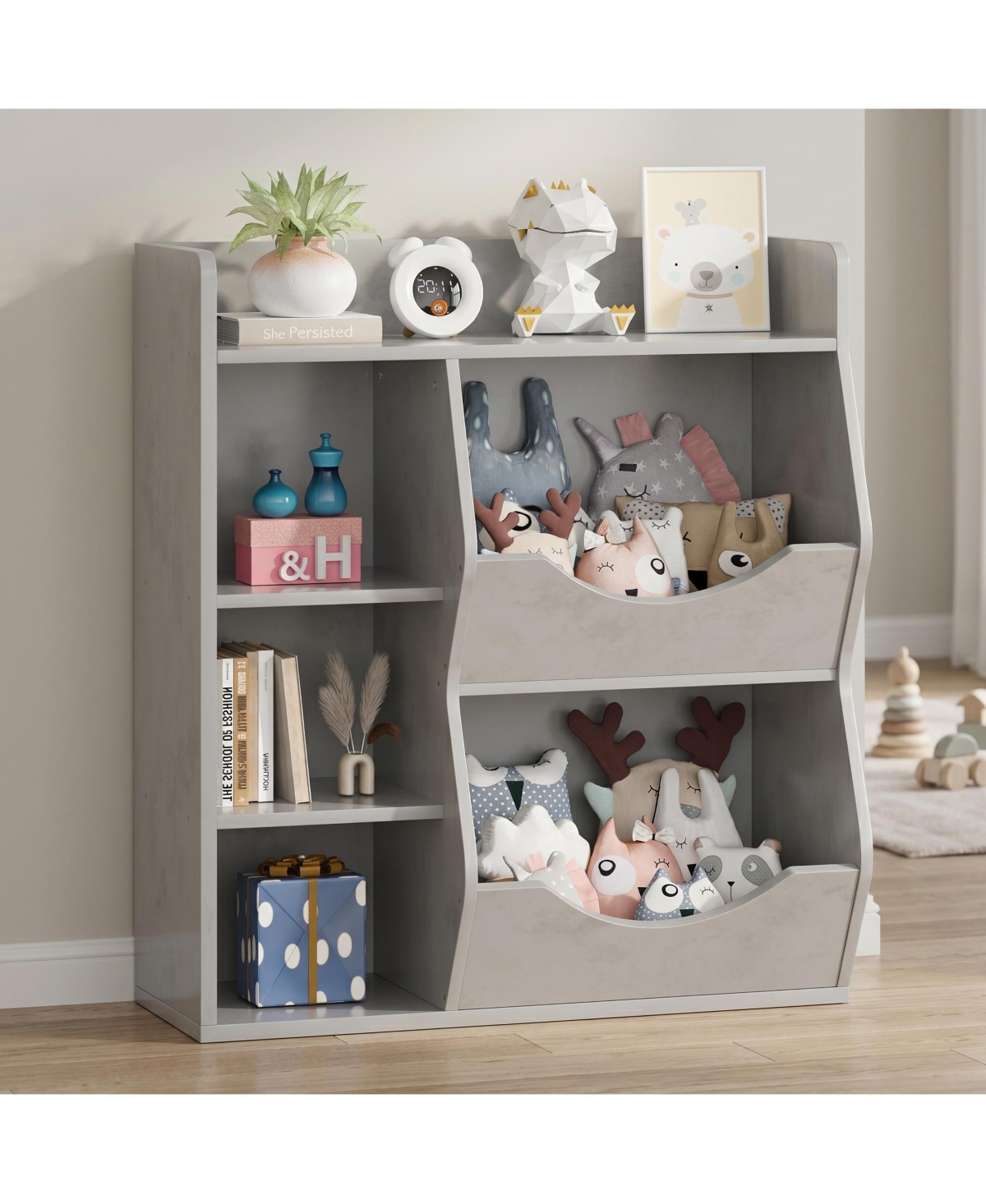 Click here for homfan Kids Toy Storage Organizer with Open Shelve... prices