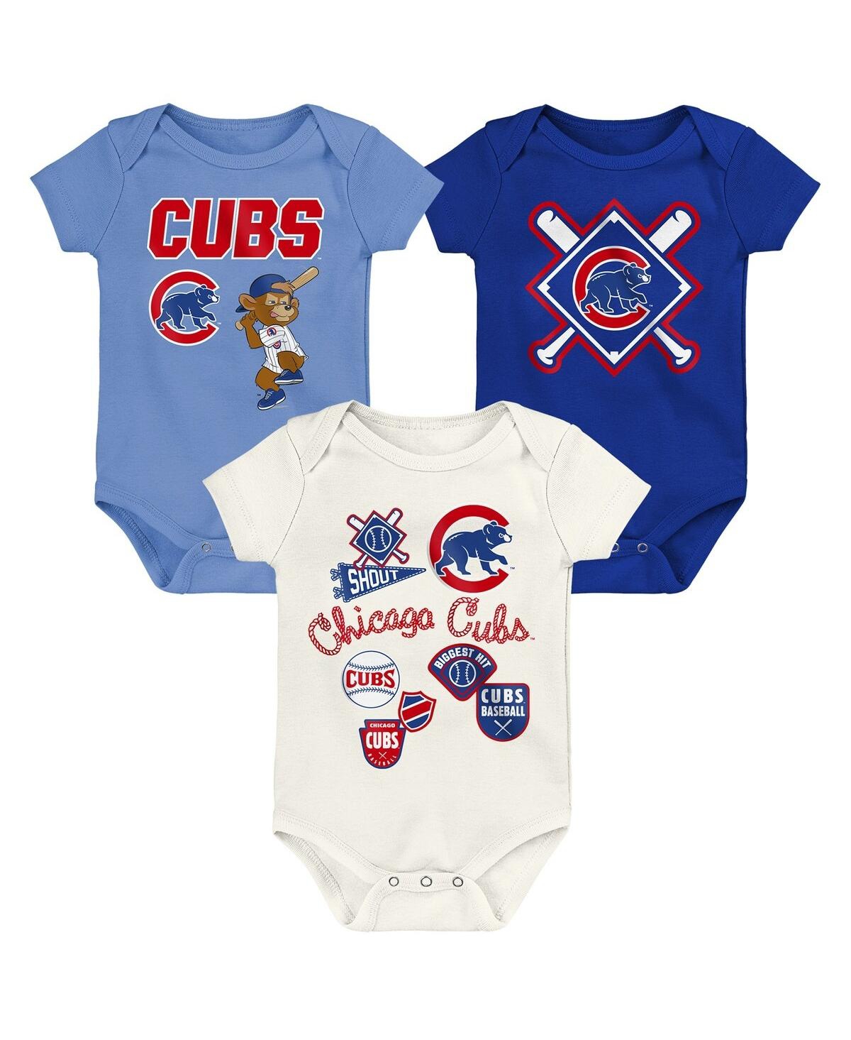 Click here for Outerstuff Baby Boys and Girls 3-Pack Chicago Cubs... prices