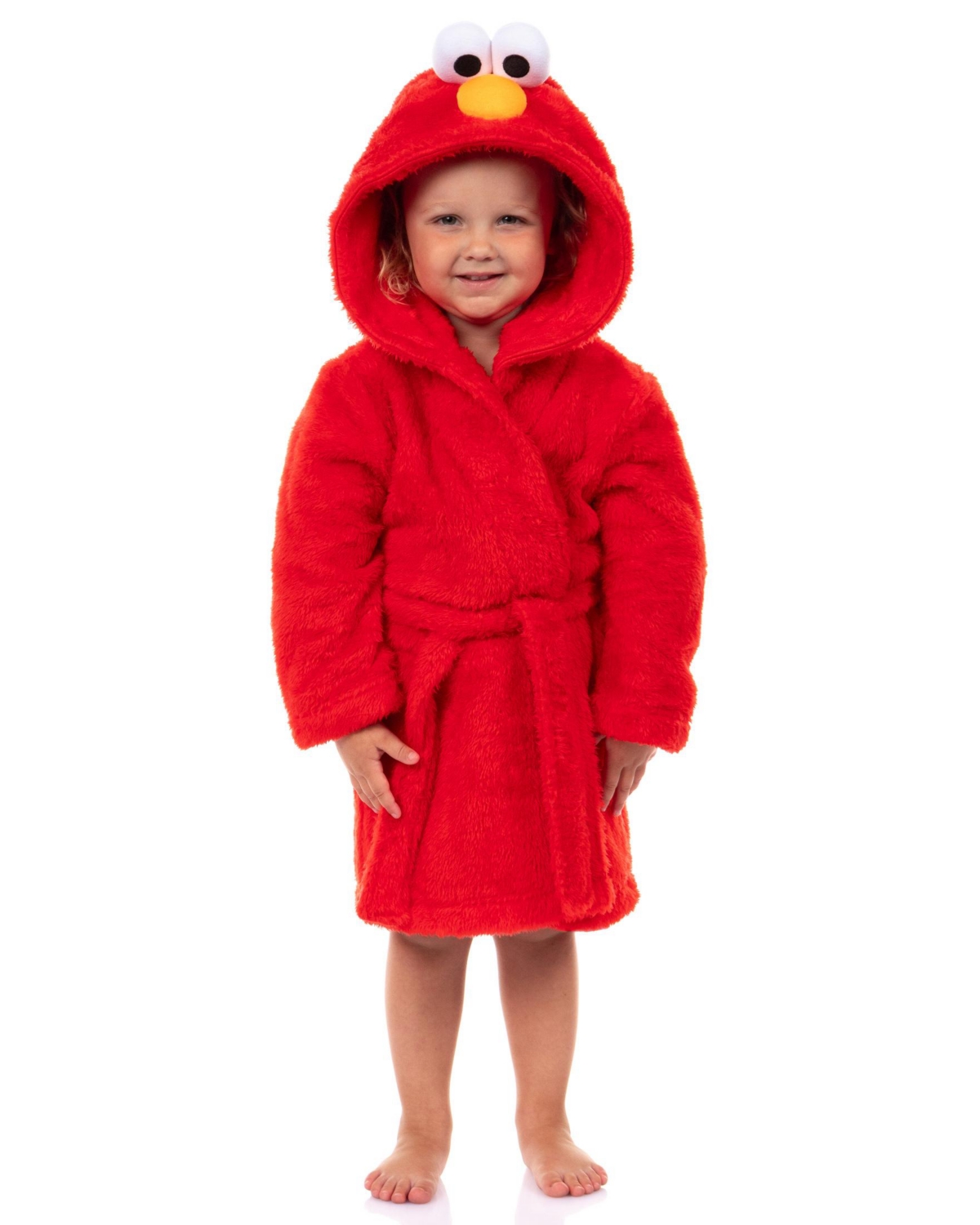 Click here for Sesame Street Toddler Bathrobe Elmo Hooded Robe Wi... prices
