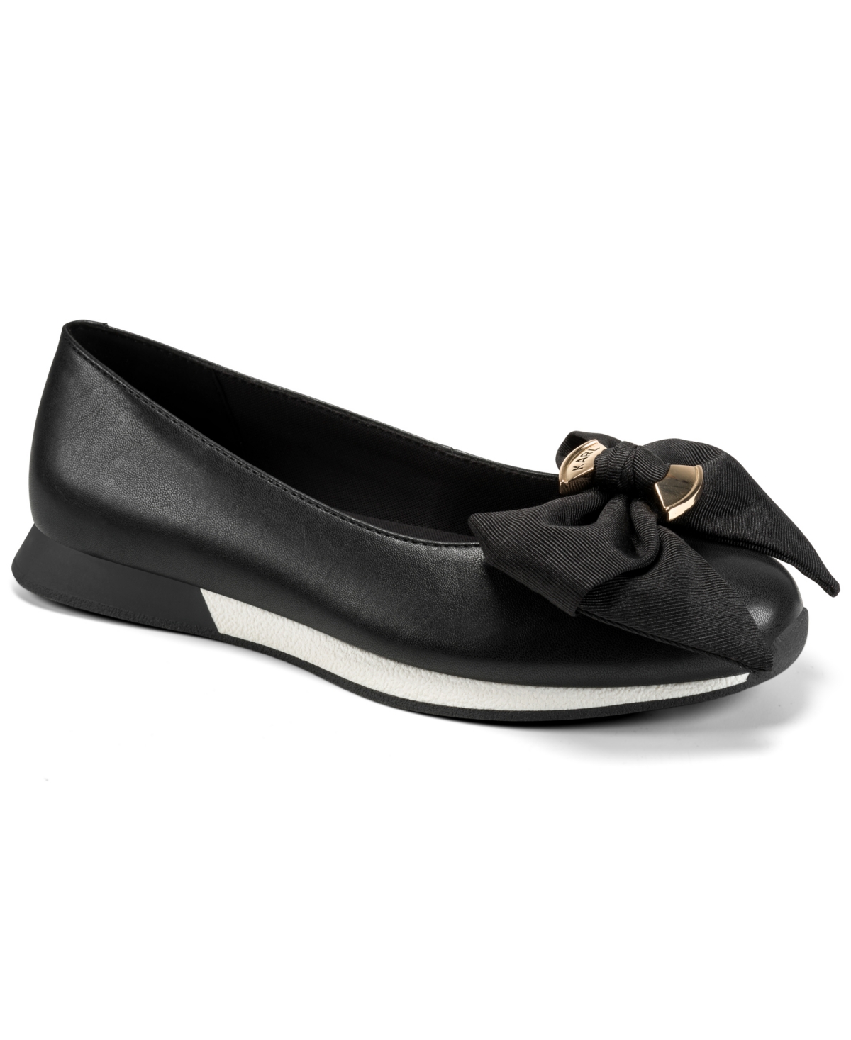 Click here for Karl Lagerfeld Paris Womens Magalia Bow Slip-On Sn... prices