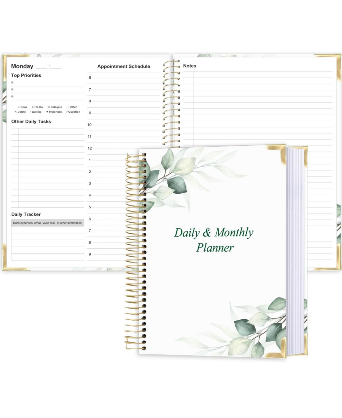 Click here for Gnuadz Undated Daily Monthly Planner Spiral Bound... prices