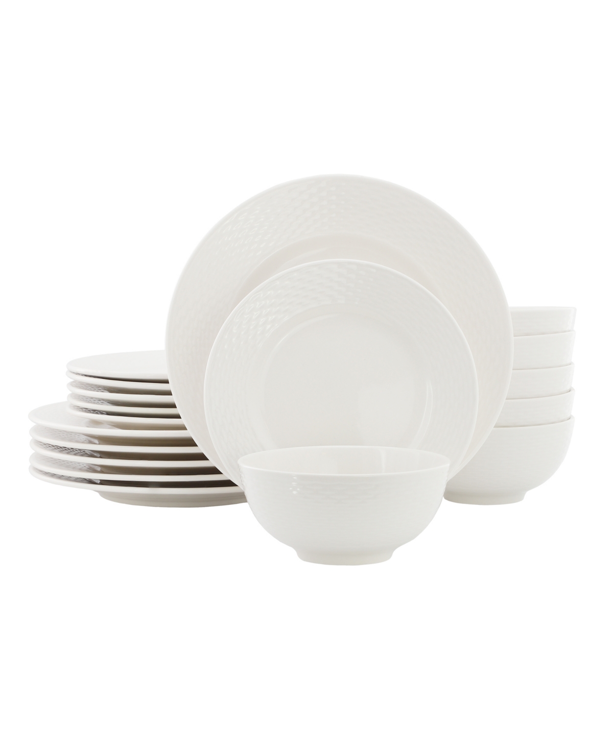 Click here for Elama Fiona 18-Piece Dinnerware Set  Service For 6... prices