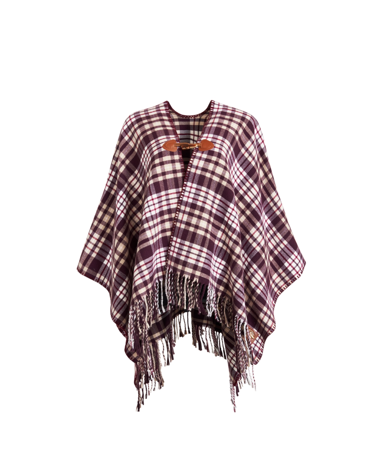 Click here for Fable England Womens Caramel and Chocolate Check C... prices