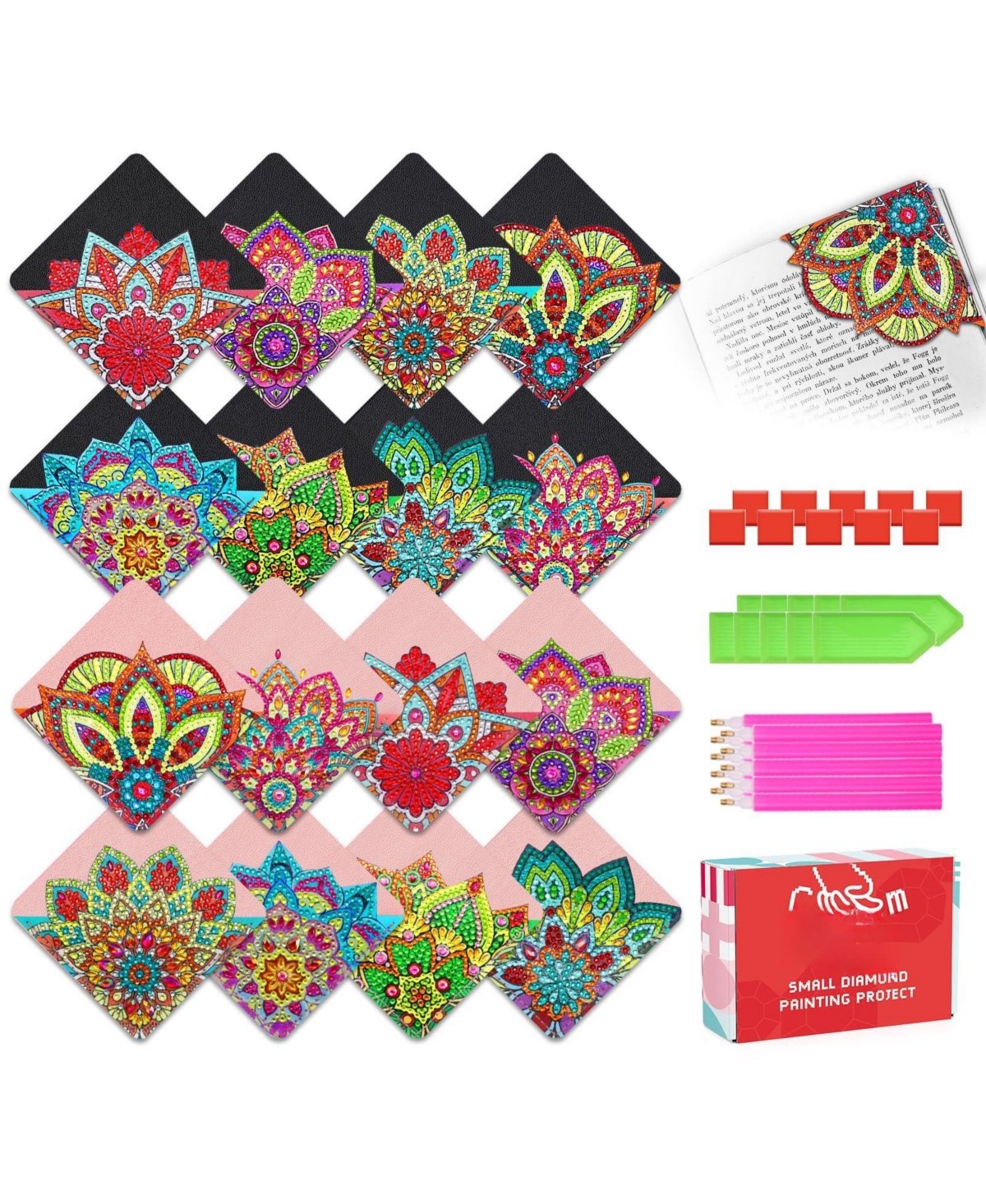 Click here for Gnuadz Painting Bookmark Rhinestone Diy Embroidery... prices