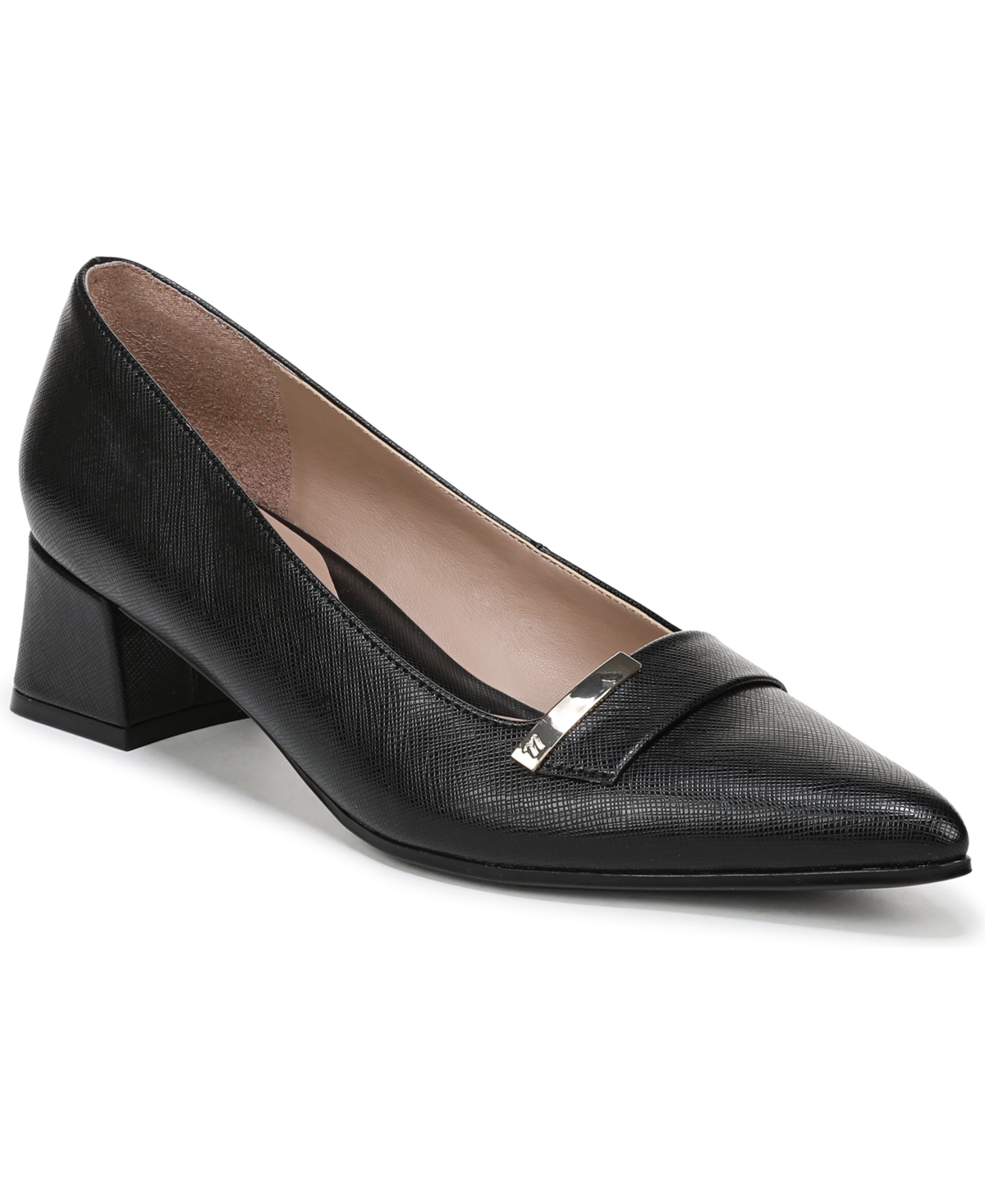 Click here for Naturalizer Womens Avani Slip-On Pumps - Black Fau... prices