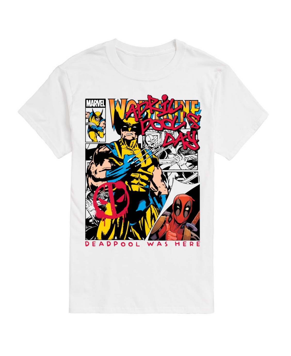 Click here for Airwaves Mens Deadpool April Pools Day Comic Short... prices