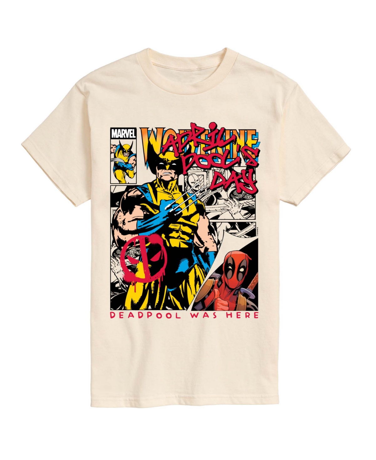 Click here for Airwaves Mens Deadpool April Pools Day Comic Short... prices